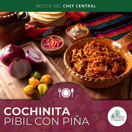 Receta: Cochinita Pibil Con Piña Fácil Y Rápida – Central a Domicilio