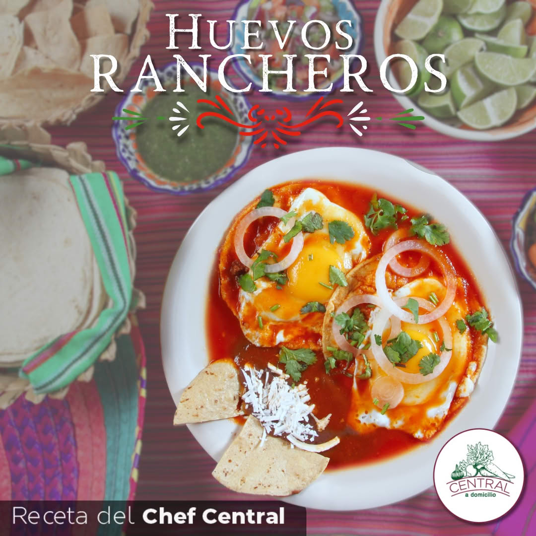 Receta: Huevos Rancheros Fáciles Y Rápidos – Central a Domicilio