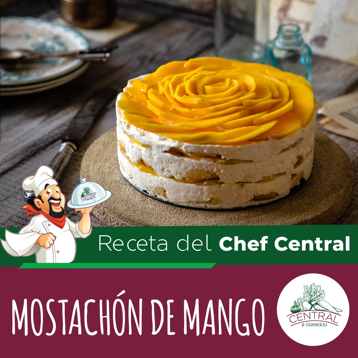 Receta: Mostachón De Mango Fácil Y Rápido – Central a Domicilio