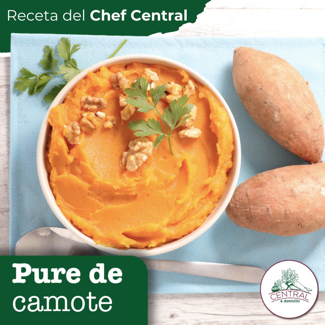 Receta: Pure De Camote Fácil Y Rápido – Central a Domicilio