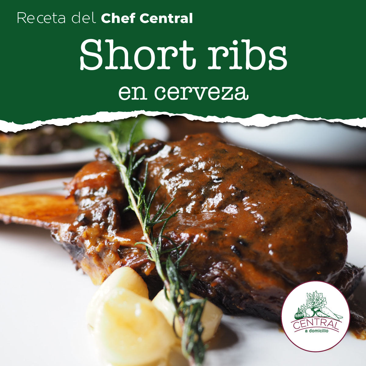 Receta: Short Ribs En Cerveza Fácil Y Rápido – Central a Domicilio