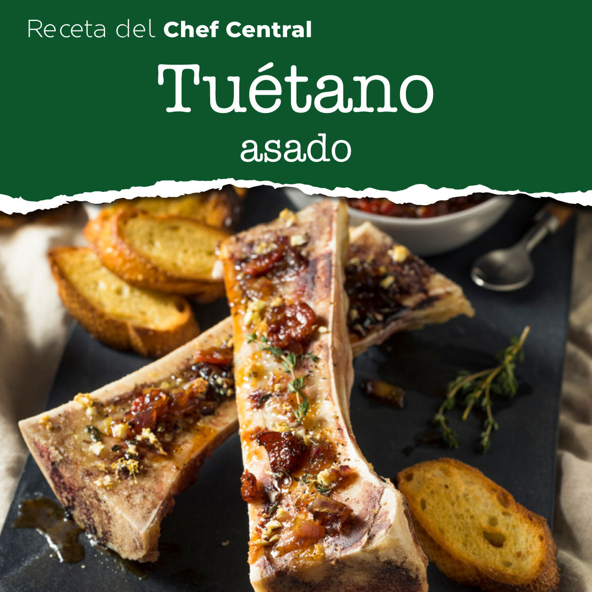 Receta: Tuétano Asado Fácil Y Rápido – Central a Domicilio